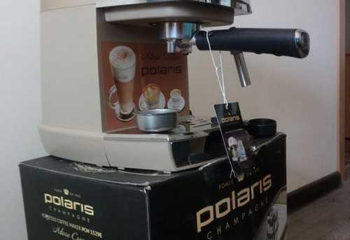 Кофеварка эспрессо электрическая polaris