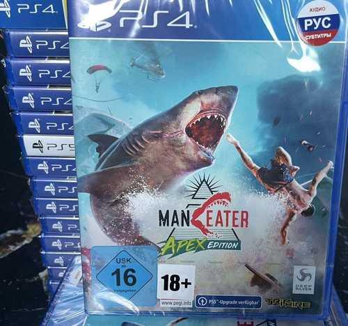 Maneater PS4(Новый)