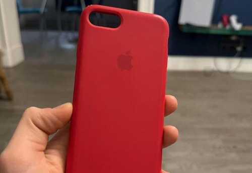 Чехол не телефон iPhone 8 красный