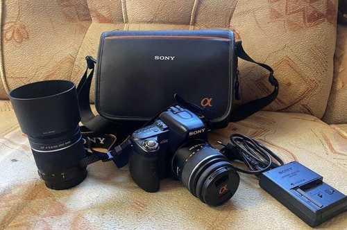Зеркальный фотоаппарат Sony a500 dual kit
