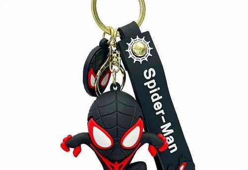Брелок резиновый для ключей Spider-Man (Morales Ju