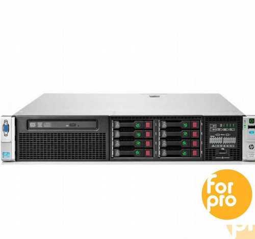 Сервер HP DL380p Gen8 8SFF 2xE5-2609v2 64GB, SATA