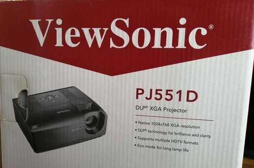 Проектор viewsonic PJ551D
