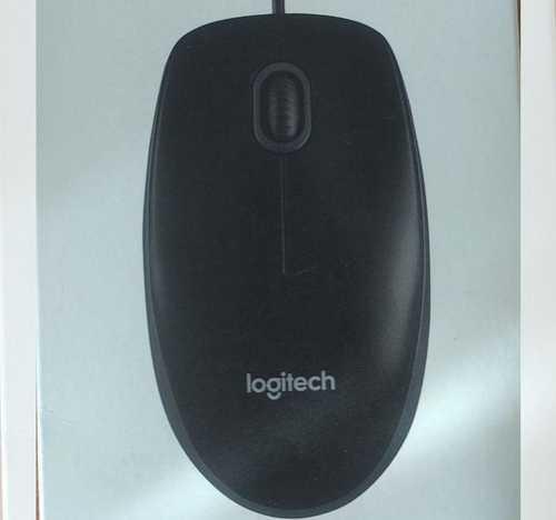 Проводная мышь Logitech B100