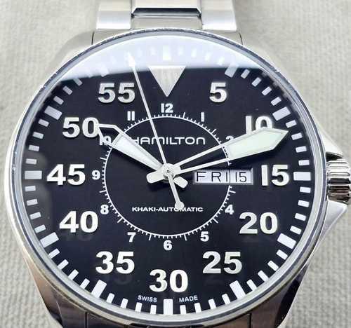 Hamilton Khaki Pilot 46 Day Date