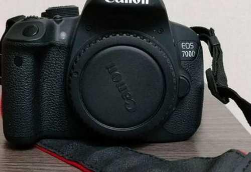 Зеркальный фотоаппарат canon 700d