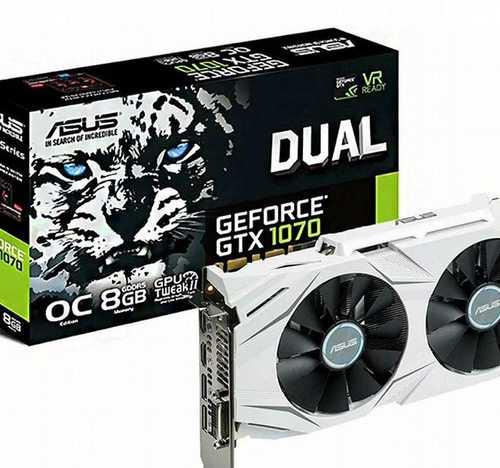 Asus GeForce GTX 1070 Dual 8G в идеале