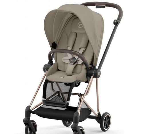 Коляска Cybex Mios Cozy Beige Rosegold 2024