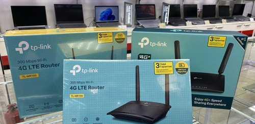 Wifi роутер с сим картой TP-Link TL-MR100 LTE