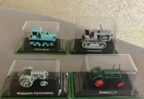 Коллекция моделей тракторы 1:43 Hachette
