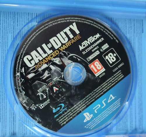 Диск на пс 4 call if duty advanced warfare