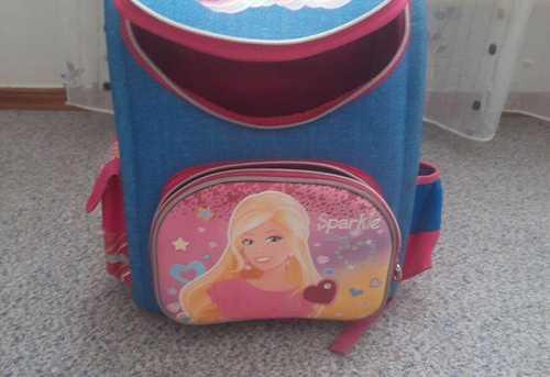 Школьный рюкзак с Барби бу