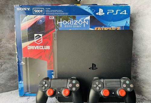 Sony Playstation 4 Slim 500GB CUH-2008A, С коробко