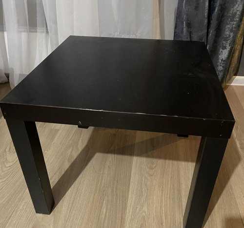Журнальный столик IKEA черный бу