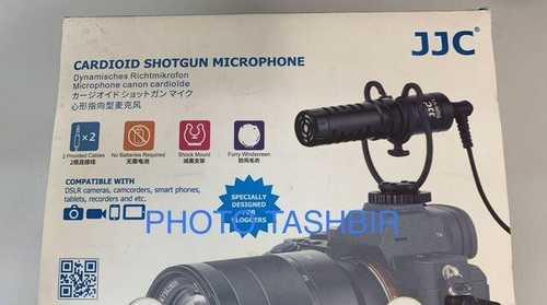 Микрофон JJC SGM-V1 для фото и видео камер