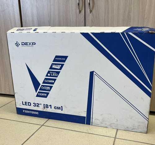 Телевизор ЖК 32 дюйма dexp F32H7000C