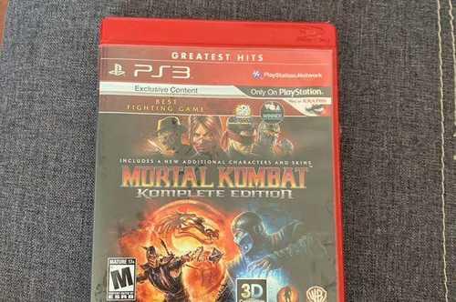 Mortal Kombat 9 Komplete Edition на Ps3 Festima Ru частные объявления