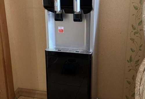 Кулер для воды с холодильником Ecotronic черный