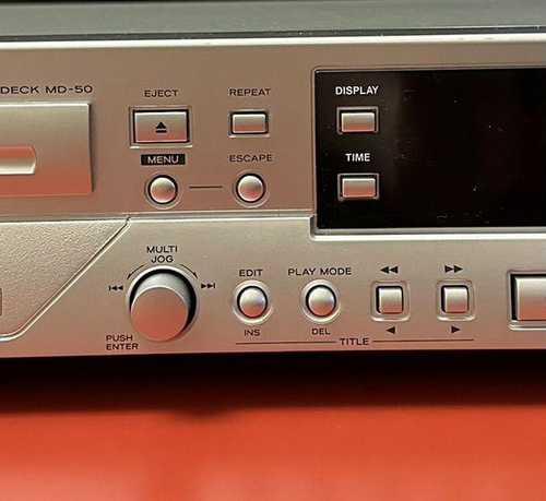 Md минидисковая дека teac MD-50. новая 100 вольт