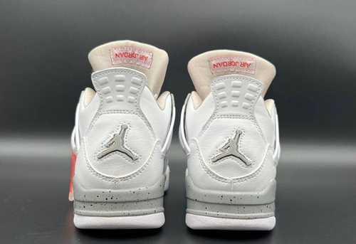 Кроссовки женские Air Jordan 4 Retro White Oreo