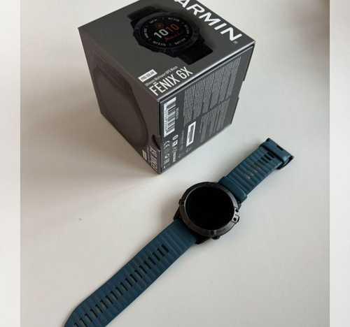 Часы Garmin Fenix 6x pro solar titanium