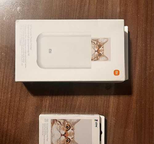 Портативный фотопринтер xiaomi