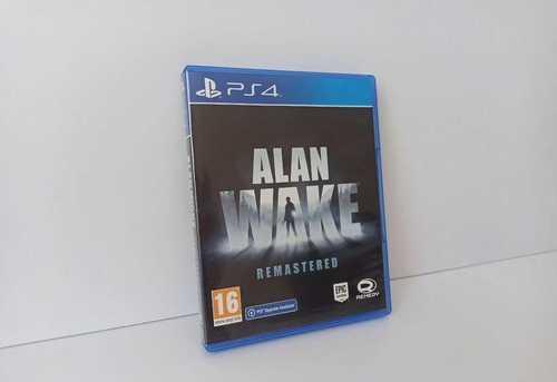Alan Wake Remastered диск для PS4 (PS5)