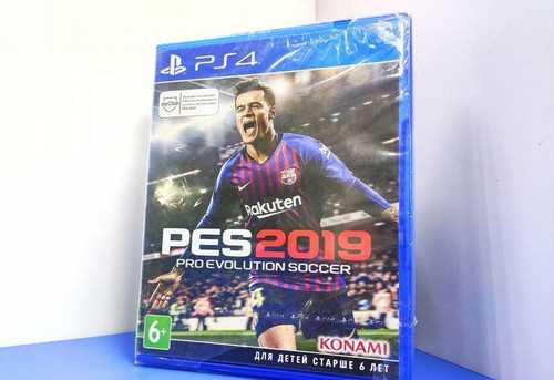 PES Pro Evolution Soccer 2019 (PS4) Новый Диск