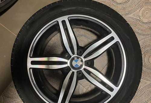Комплект литых дисков на BMW R17 на летней резине