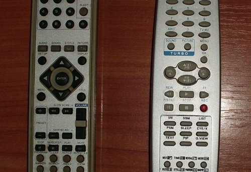 Пульты для телевизора LG 6710cdal01H и 6710V00112D