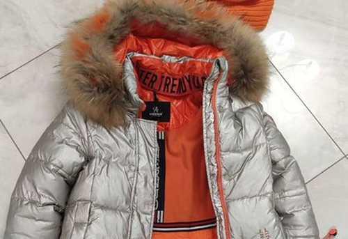 Куртка детская зимняя Anernuo для девочки 128