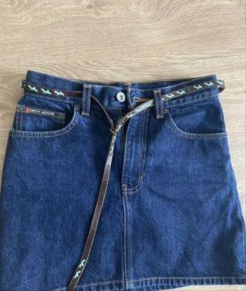 Юбка джинсовая 40