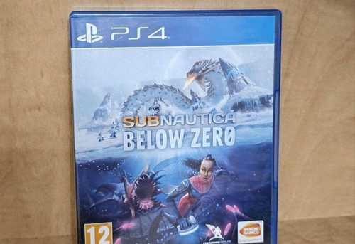 Игра для ps4 Subnautica Below Zero оригинал