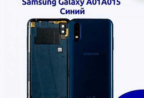Задняя крышка для Samsung Galaxy A01/A015 Синий