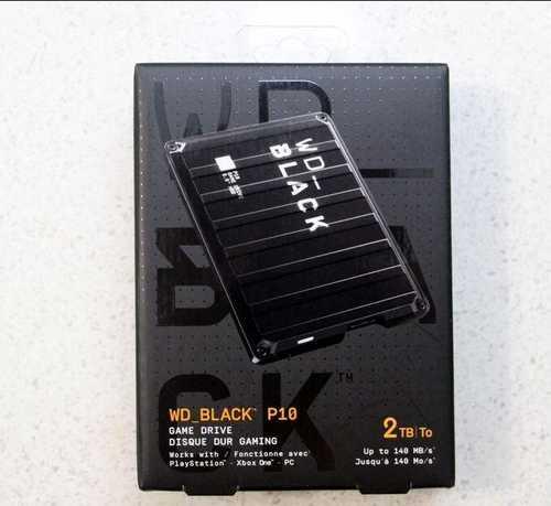 Внешний HDD WD Black P10 Game Drive 2 TB