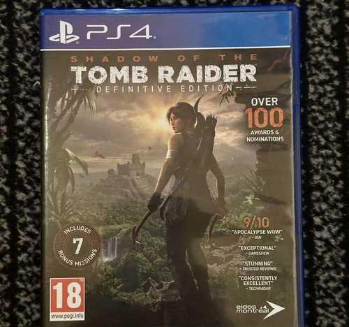 Shadow of the tomb raider definitive edition ps4