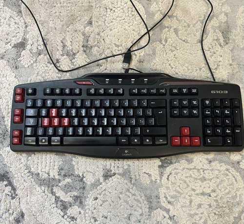 Клавиатура Logitech G103