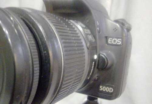 Зеркальный фотоаппарат Canon 500D Kit