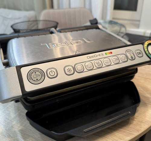 Электрогриль tefal optigrill gc712d34