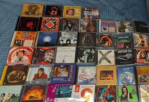 CD диски рок групп 300-700