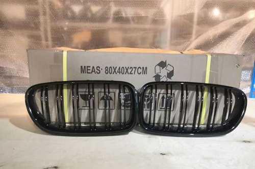 Решетка радиатора bmw 5 f10 f 10 двойная глянец