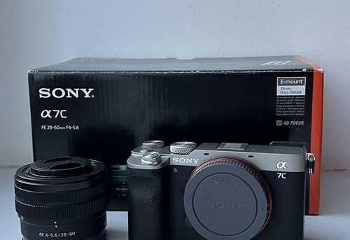 Sony A7C Kit FE 28-60mm f/4-5.6 Silver