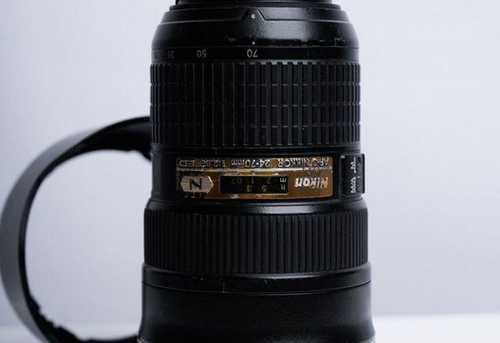 Объектив Nikkor 24-70mm f/2.8G ED AF-S