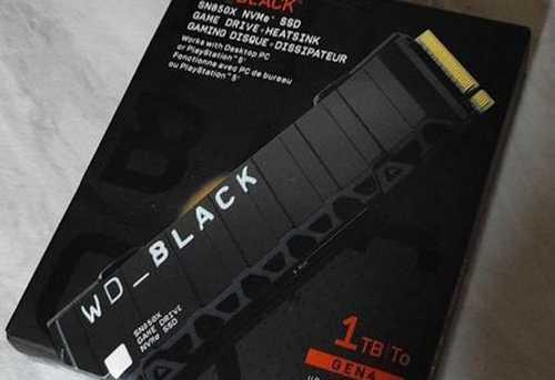 SSD Wd black sn850x 1tb