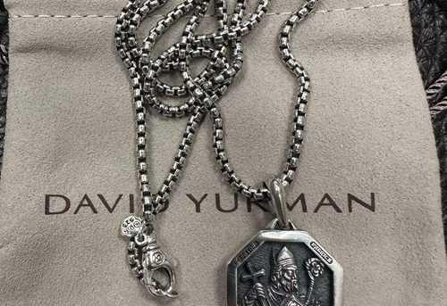 Кулон и цепочка David Yurman
