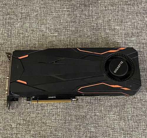 Видеокарта GTX 1080 8Gb Gigabyte