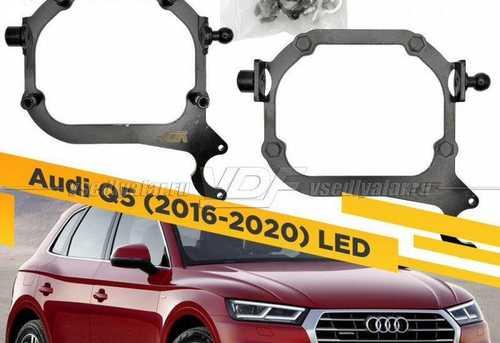 Переходные рамки для замены линз в фарах Audi Q5 2
