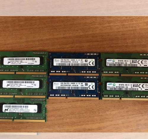 Оперативная память ddr3 2gb sodimm