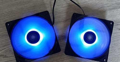 Вентилятор для корпуса deepcool RF120B Blue 2шт