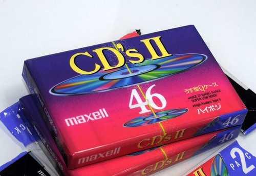 Аудиокассета maxell CD’s II 46 japan market (4398)